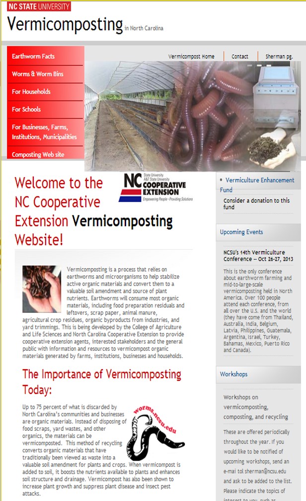 Vermicomposting | NC State Extension